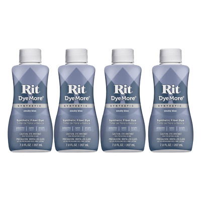 Rit Dye Liquid More Synthetic 7oz- Smoky Blue (4 PACK) | eBay