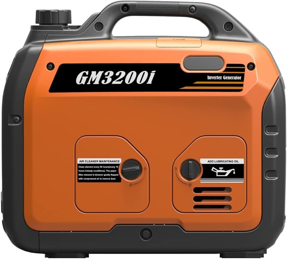 Portable Generator,3200W Ultra-Quiet Gas Engine & RV Ready, EPA ...