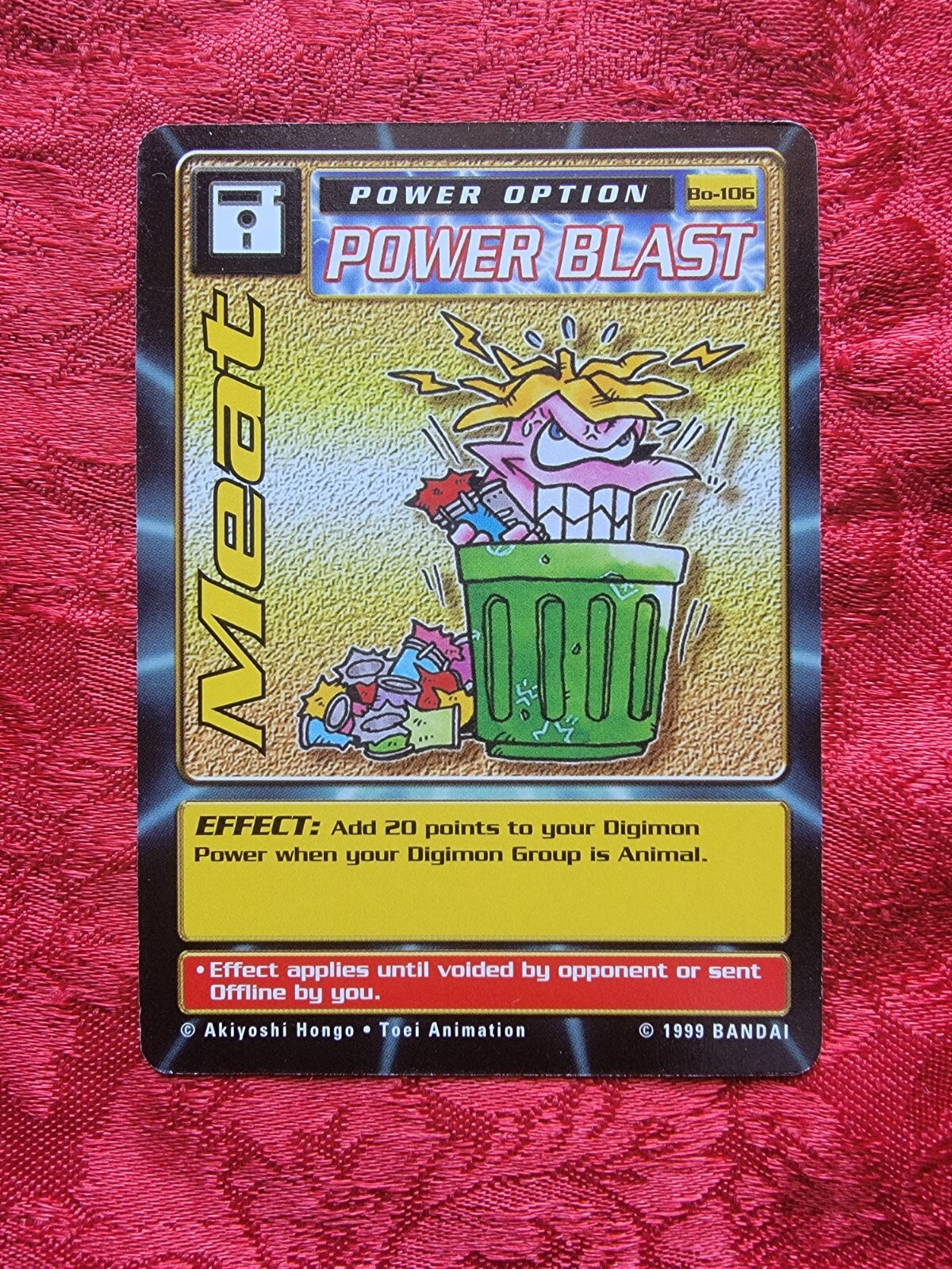 Bandai Digimon Trading Card Series 2 Meat Bo-106 | eBay