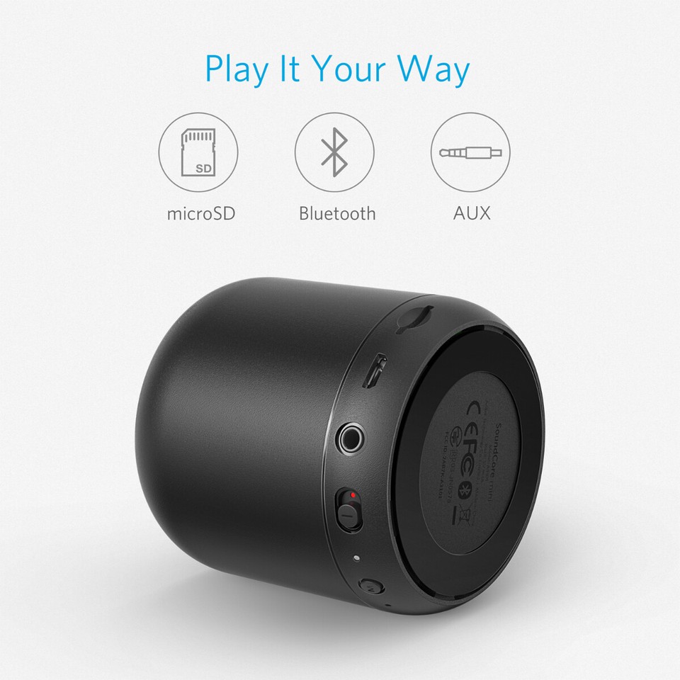 Anker Soundcore Mini Super-Portable Bluetooth Speaker Bass Noise ...