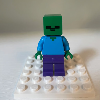 LEGO Minecraft Zombie Minifigure min010 | eBay