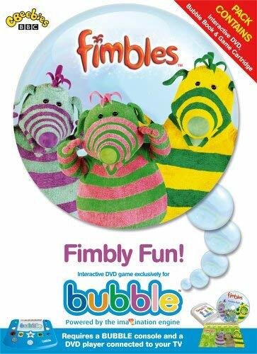 Cbeebies Fimbles Fimbly Fun Interactive DVD Exclusively for Bubble ...