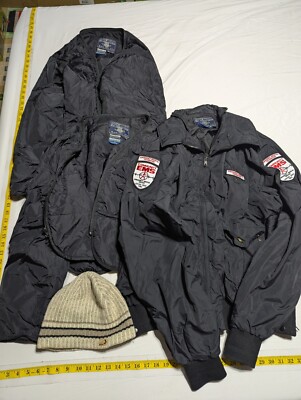 Spiewak Mens Jacket Bundle Black Weathertech Zip Front Jacket & liners ...