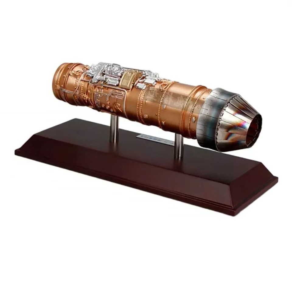 1/20 Turbofan Engine Model Fighter Jet Aircraft Engine Alloy Model WS10 ...