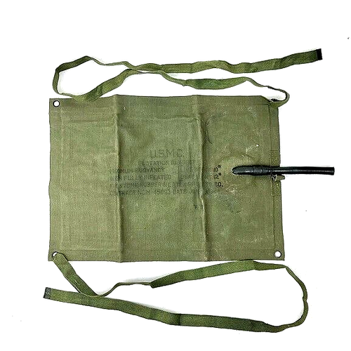 WW2, USMC, Bladder, Flotation, OD Green - Dated 6-29-1944 | eBay