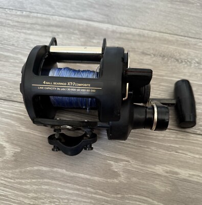 Shimano TLD 30 2-Speed Fishing Reel With Rod Clamps - Product Of Japan ...