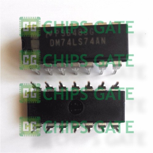 50PCS FLIP-FLOPS IC FAIRCHILD/NSC DIP-14 DM74LS74AN DM74LS74N 74LS74AN ...