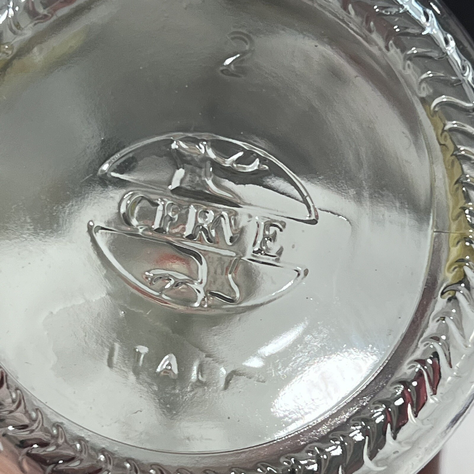 Cerve Italy Fruits Decorated Glass Bottle w/ Hinged Stopper | eBay