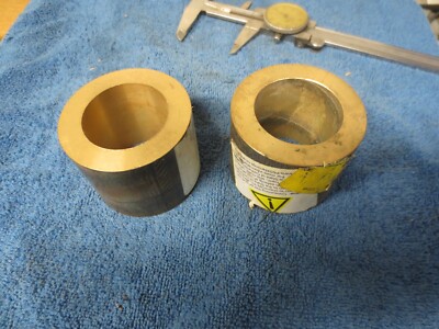 2-932 Bearing SAE 660 Bronze Tube Stock 2-1/2" OD x 1-3/4"ID x 2" read ...