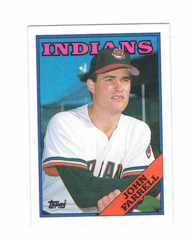John Farrell Cleveland Pitcher #533 Topps 1988 #Baseball Card | eBay