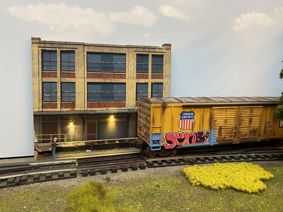 N Scale Trackside #5 Building Flat/Front Factory 1:160 Walthers | eBay