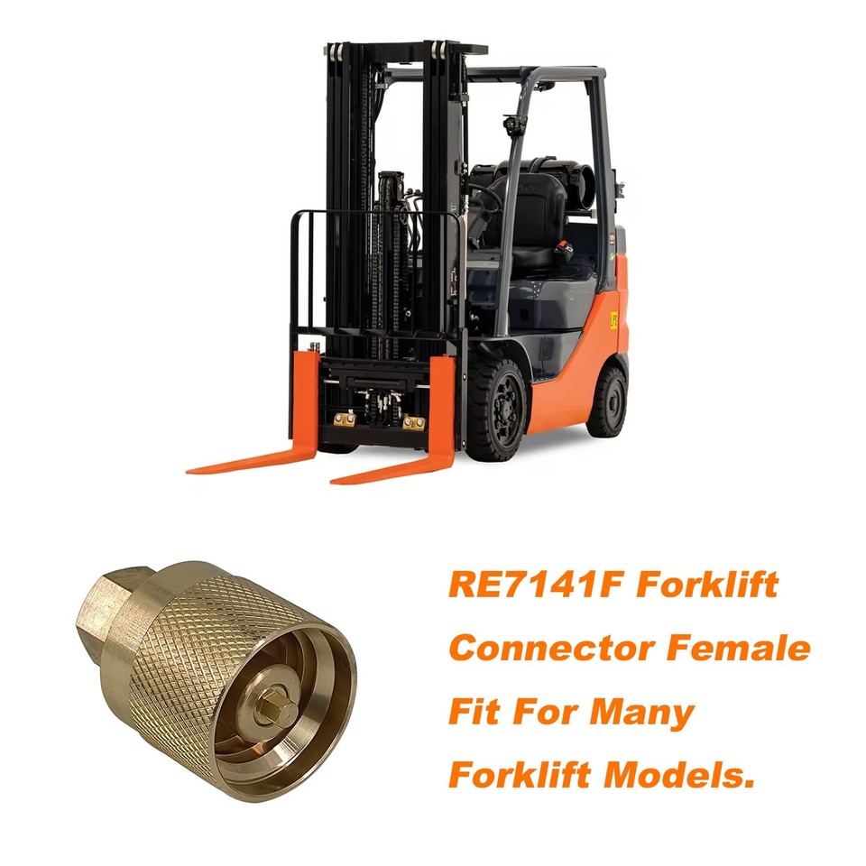 ASTAMOTOR RE7141F Forklift Propane Tank Connector Female Connection ...