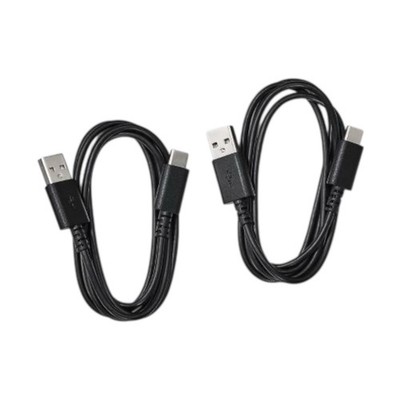 Deal Worthy USB-A to USB-C Charging Cable 2 Pack 3ft New | eBay