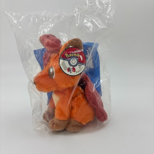 NWT Vintage 1998 Applause KFC Nintendo Pokemon Vulpix Beanbag Plush | eBay
