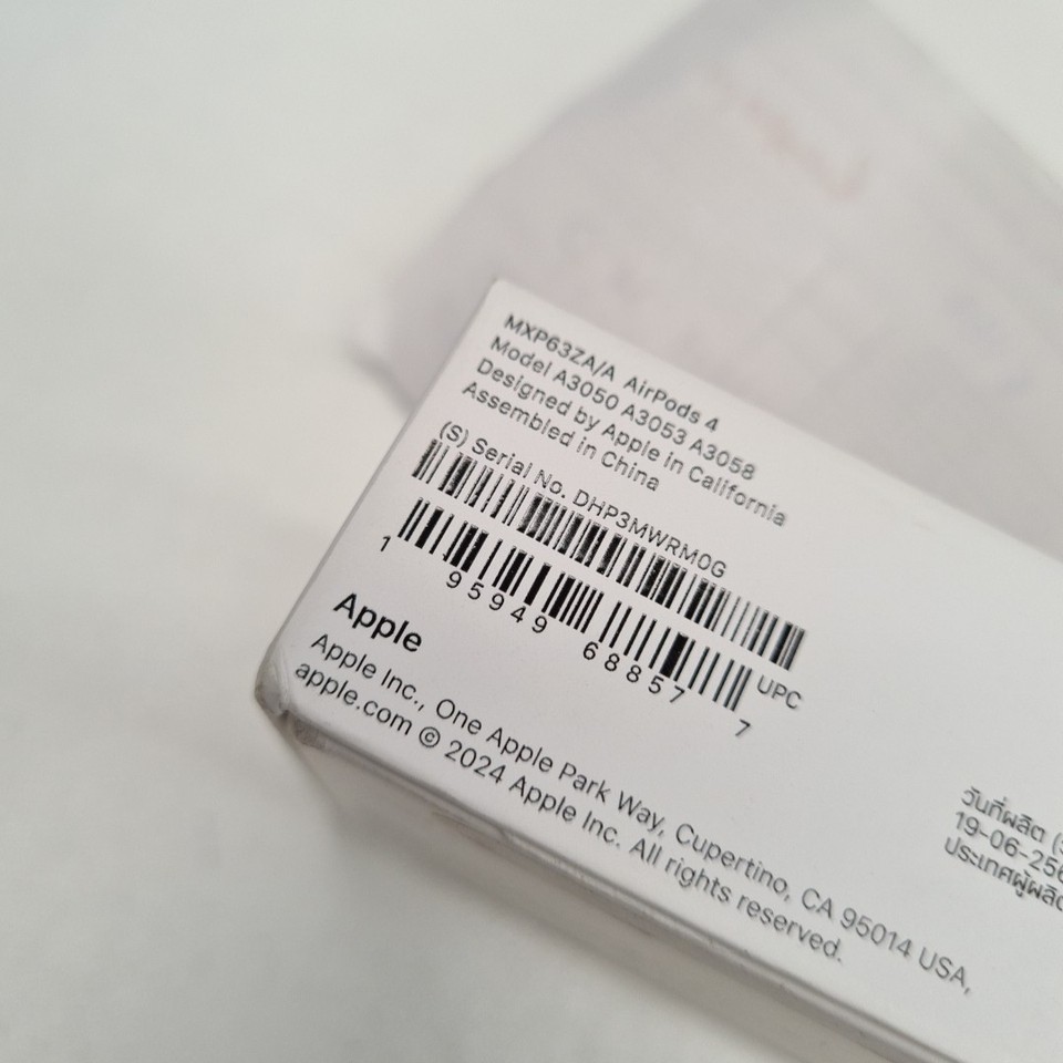 GENUINE Apple Airpods 4 MXP63ZA/A - *GOOD* (FREE SHIP) | eBay Australia