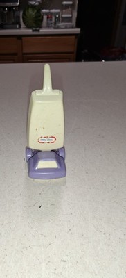 Little Tykes Dollhouse Vacuum/Sweeper Purple & White, 4” Long | eBay