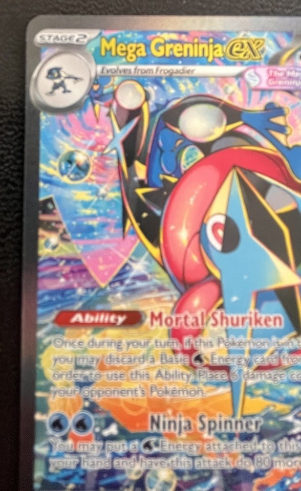 Mega Greninja Ex SIR Chaos Rising 116/086 Pokemon Card NM | eBay