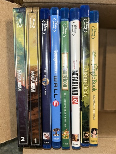 Disney Blu-ray Assorted Pack (Lot of 8) Kids/Family DVD Collection | eBay