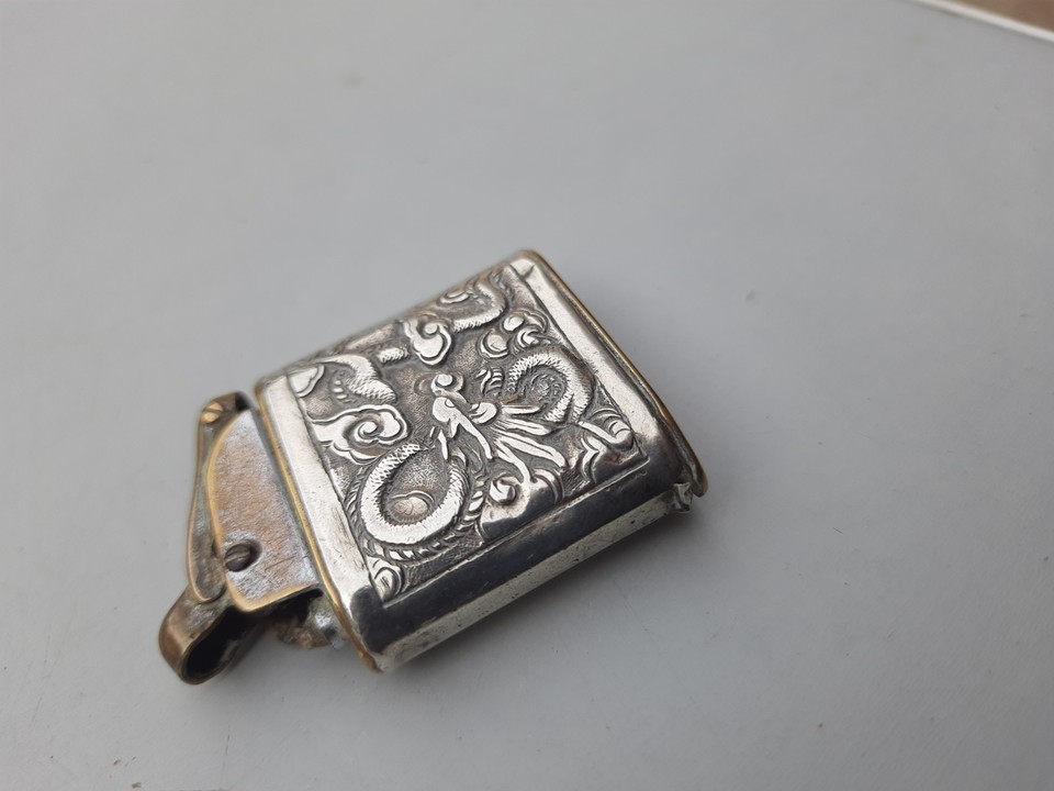 Ancien Briquet à Essence MYON Indochine Dragons Chine | eBay