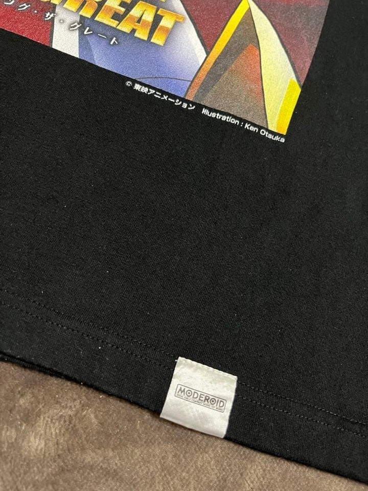 Gaiking The Great Toei Animation Moderoid Black T-Shirt L | eBay UK