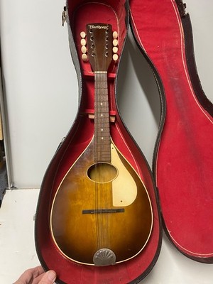 Nice Used Vintage Harmony Acoustic Mandolin 8-String 1820R3031 W ...