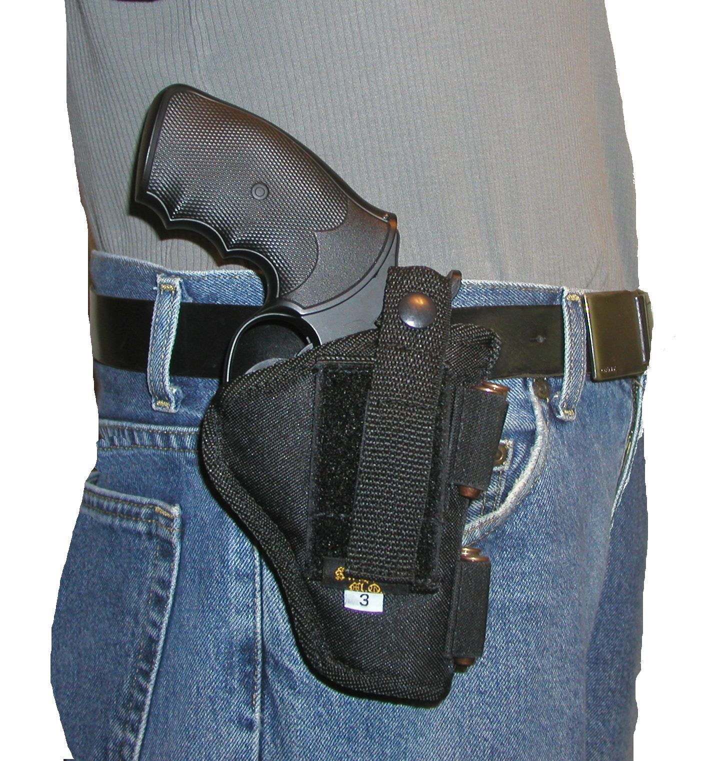 USA Mfg Bandolier Holster Holds 5 Rds Smith & Wesson 3 in .357 Magnum ...
