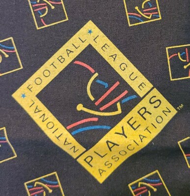 1990s Vtg National Football League Players Bandana NFL Rare Logo 21" x ...