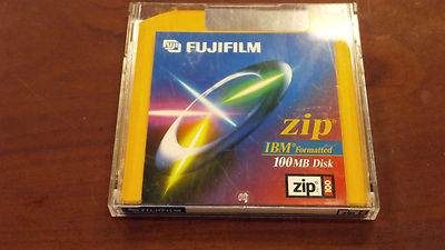 Fujifilm New ZIP 100 (IBM Formatted) 100MB Disk | eBay