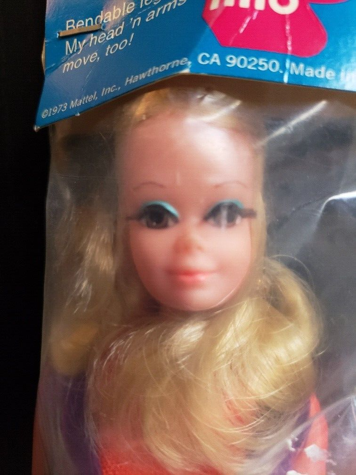 RARE HTF Vintage Barbie DANCE ACTION BAGGIE PJ #1156 NIP NRFB MIB MIP ...