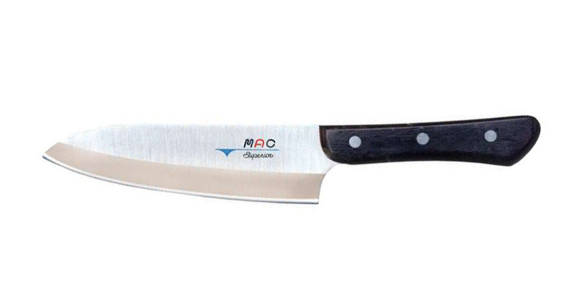 Japanese MAC Knife SK-65 Superior Series 6-1/2" Blade Santoku, Made in ...