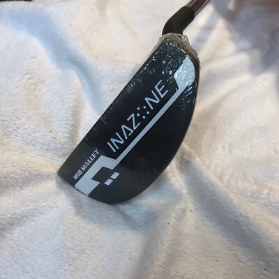 Mid Mallet Black (OWorks) Putter by Inazone Men's-RH-w/DTG Grip | eBay