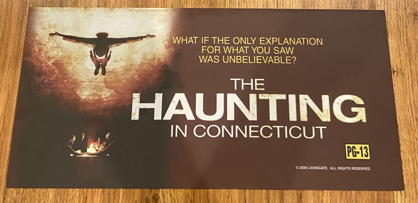 🌟 The Haunting In Connecticut - Movie Theater Mylar / Poster - 6x13 | eBay