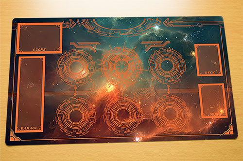 F123 Free Mat Bag Cardfight Vanguard Card Game Custom Playmat Orange | eBay