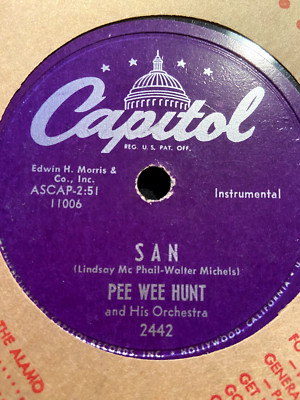 78 rpm Record lot of 5 Sonny Terry Ted Weems Dream Weavers Jan Garber ...