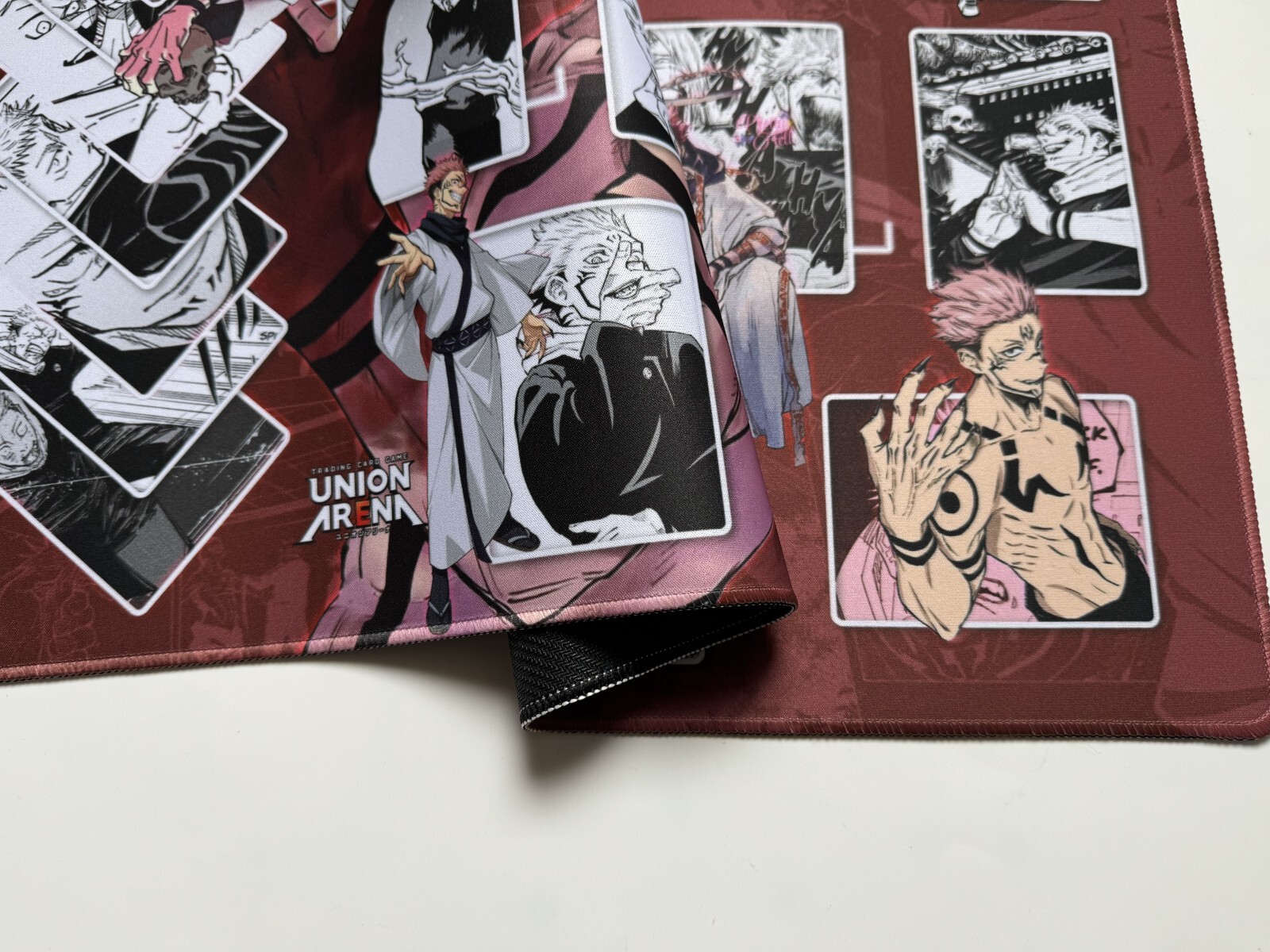 Playmat TCG Union Arena Jujutsu Kaizen Sukuna x Gojo 2 Players | eBay