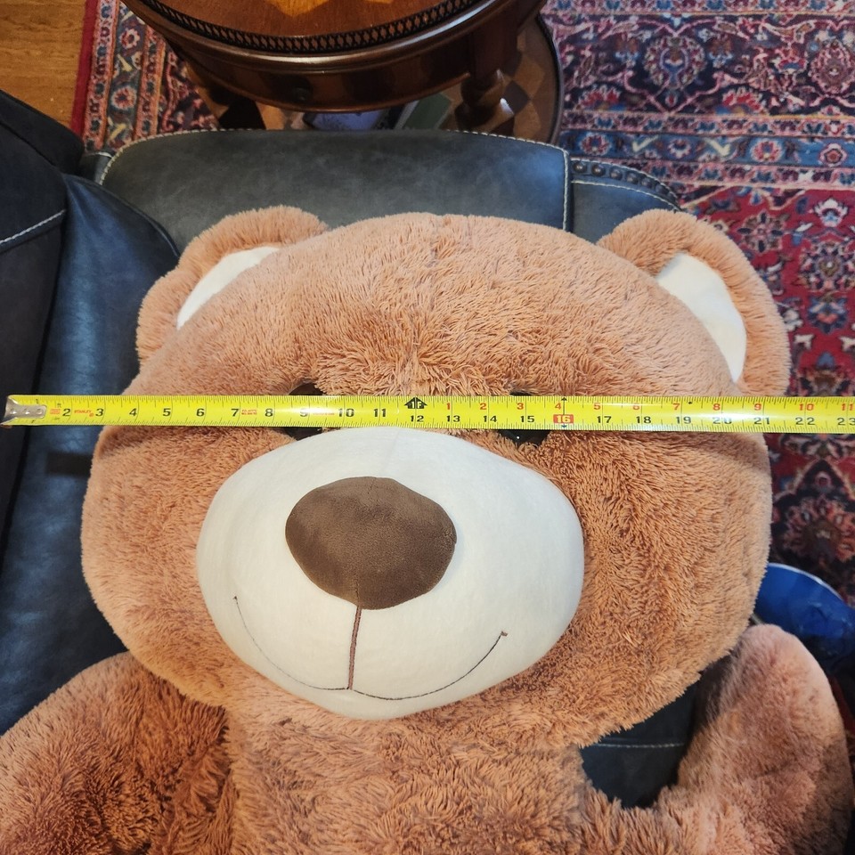 Hugfun International Stuffed Plush Teddy Bear Brown GIANT Stuffed ...