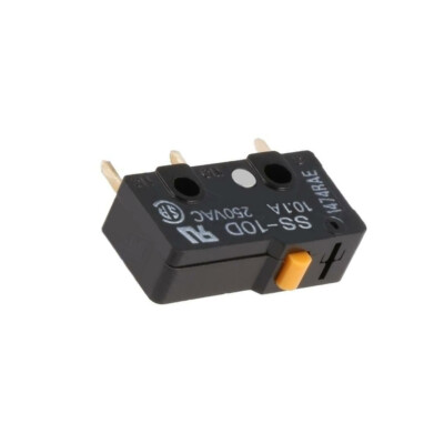 SS-10D Micro Switch SNAP ACTION Leverless SPDT 10A/250VAC ON-(ON) OMRON ...