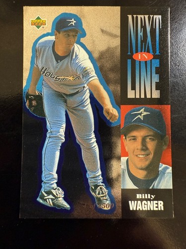 1994 Upper Deck BILLY WAGNER NEXT IN LINE FOIL RC ROOKIE … 1 of 2500 NM ...