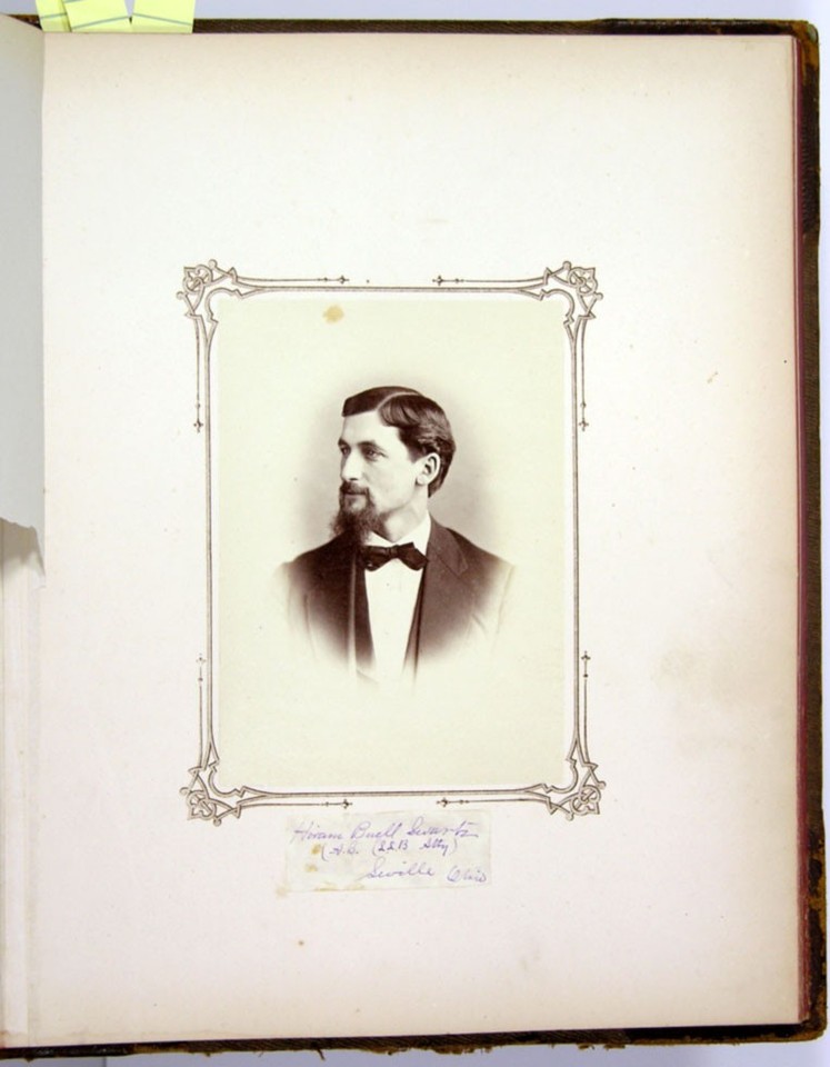 ORIGINAL 1872 UNIVERSITY OF MICHIGAN CLASS ALBUM / CLASS OF 1872 PHOTO ...