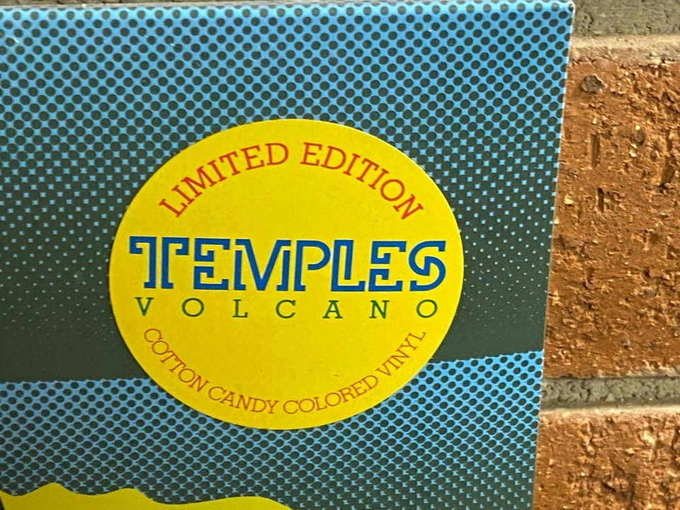TEMPLES - Volcano, Ltd 1st Press COTTON CANDY COLOR VINYL LP + DL ...