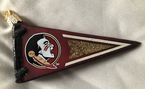 Florida State Seminoles Pennant Christmas Ornament | eBay