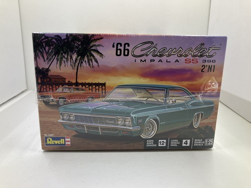 Revell 1966 Chevy Impala SS 396 2N1 1/25 Model Kit (85-4497) for sale ...