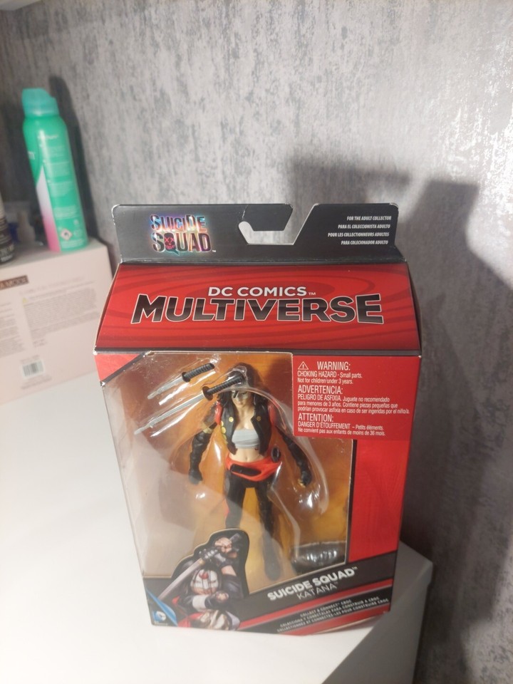 Mattel Dc Comics 6" Toy Action Figure Suicide Squad Katana New Rare ...