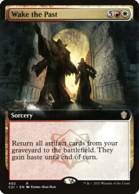 Magic the Gathering (mtg): C21: Wake the Past - Rare - Full Art | eBay