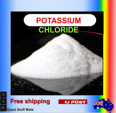 ORGANIC Potassium Chloride Powder PURE Salt Substitute Food Grade Vegan ...