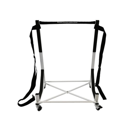 Heavy-Duty Hardtop Stand Storage Cart with Securing Strap and Generic ...