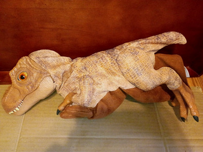 Jurassic World REALFX Baby T-Rex Realistic Action Puppet Plush. | eBay