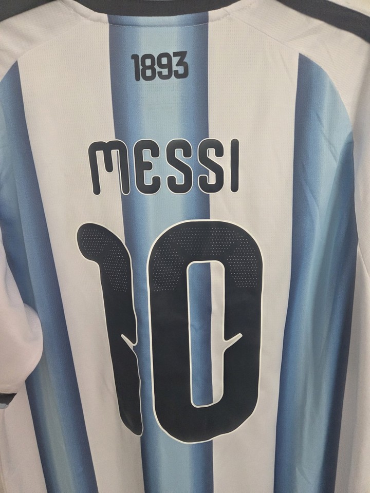 NWTS -Adidas Argentina Fifa 2022 World Champions Jersey Size XL | eBay