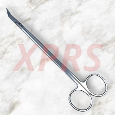 Set of 2 Diethrich Vascular Scissors, 7", Angled 25 Deg, Delicate ...