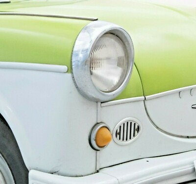 2x Scheinwerfer Trabant 600 601 603 610 P50 P60 Umrüstung EU E ...